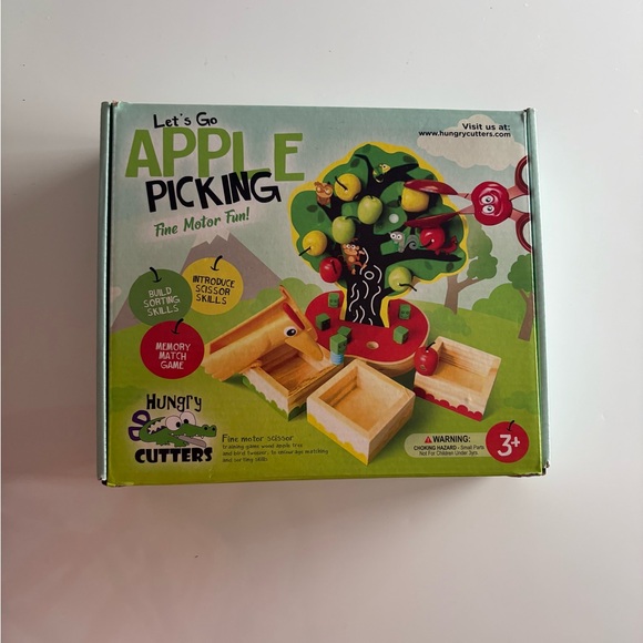 hungry cutters | Toys | Lets Go Apple Picking Game Fine Motor Fun ...